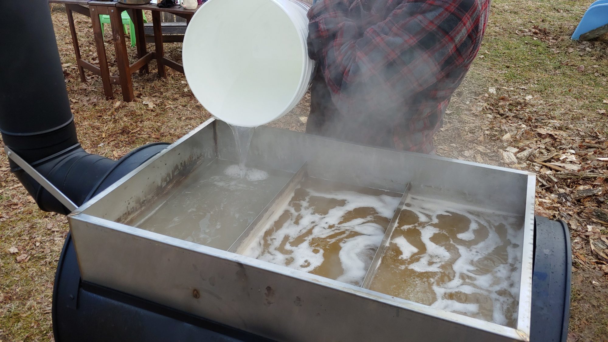 How To Boil Maple Sap More Efficiently