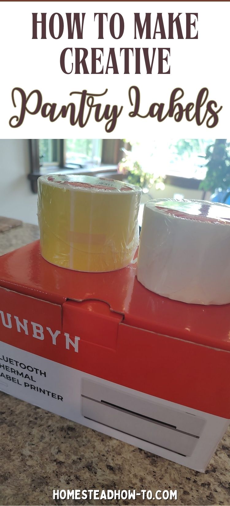 How To Make Creative Pantry Labels