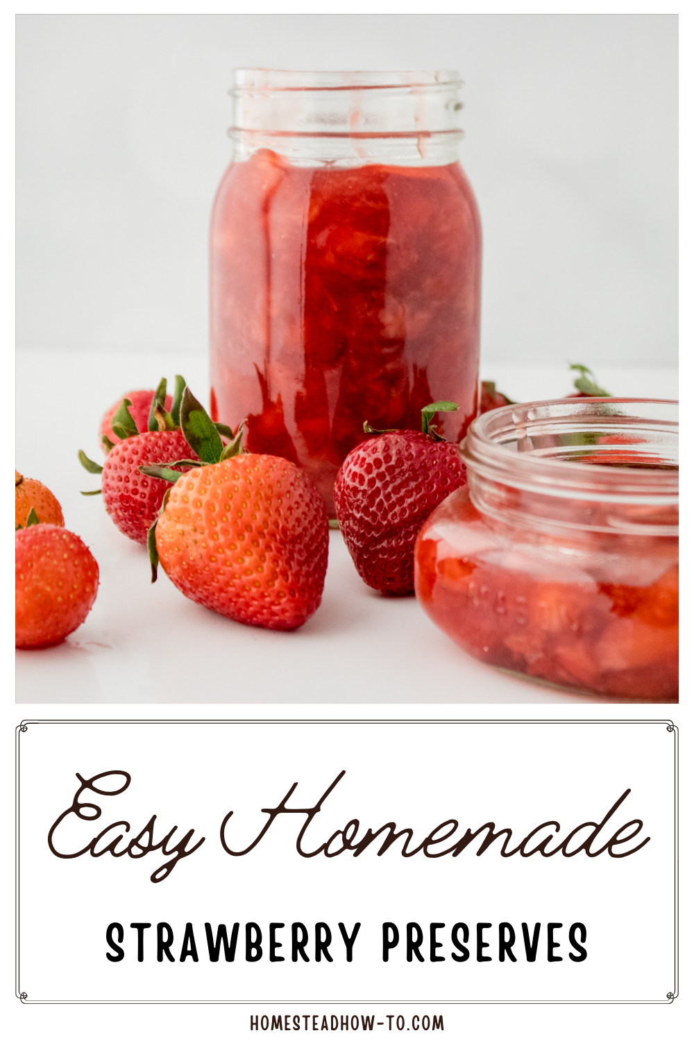 Easy Homemade Strawberry Preserves Recipe