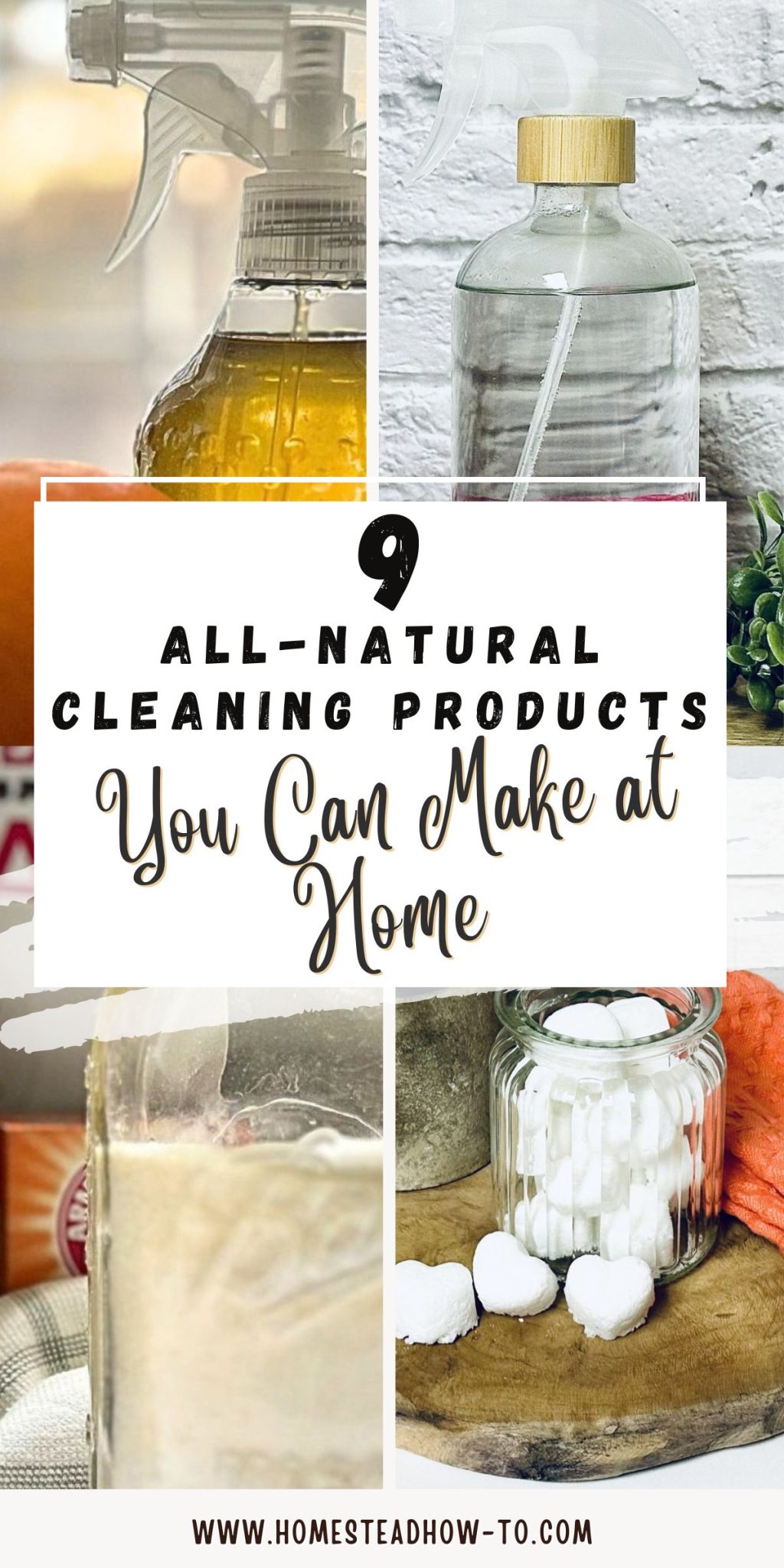9 All-Natural Cleaning Products You Can Make At Home