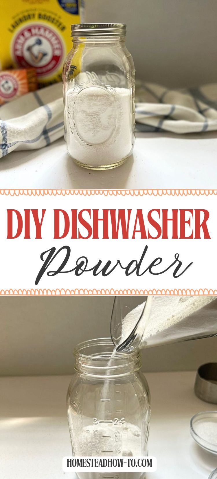How To Make Homemade Dishwasher Detergent: An All-Natural Recipe