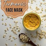 DIY Turmeric Oat Face Mask