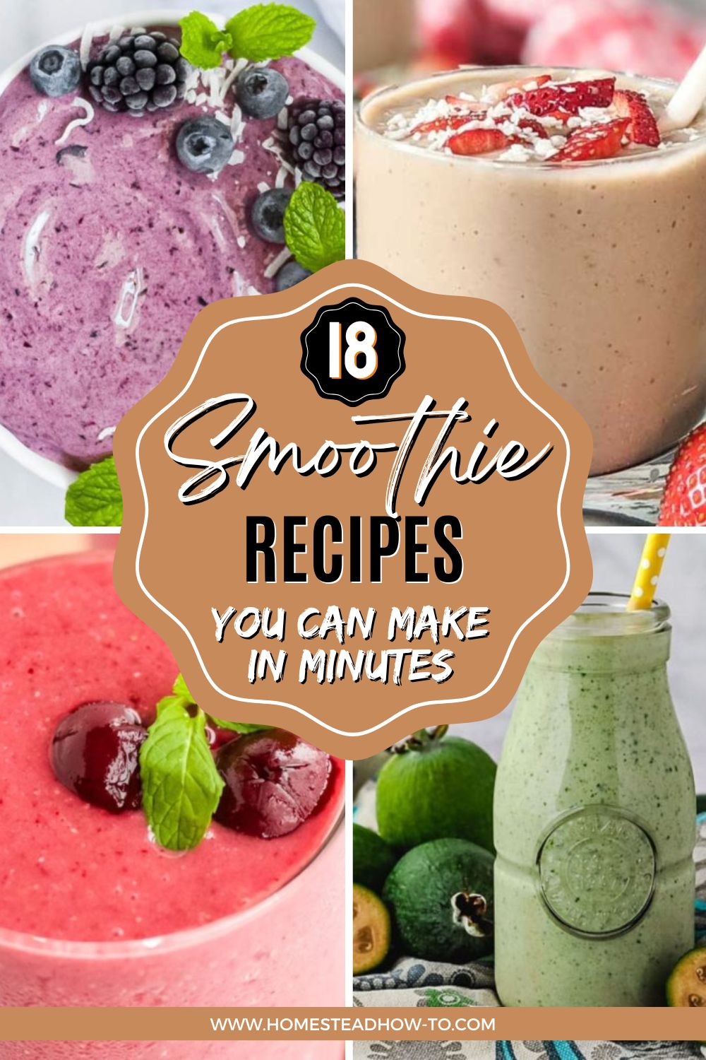 18 Smoothie Recipes You Can Make In Minutes