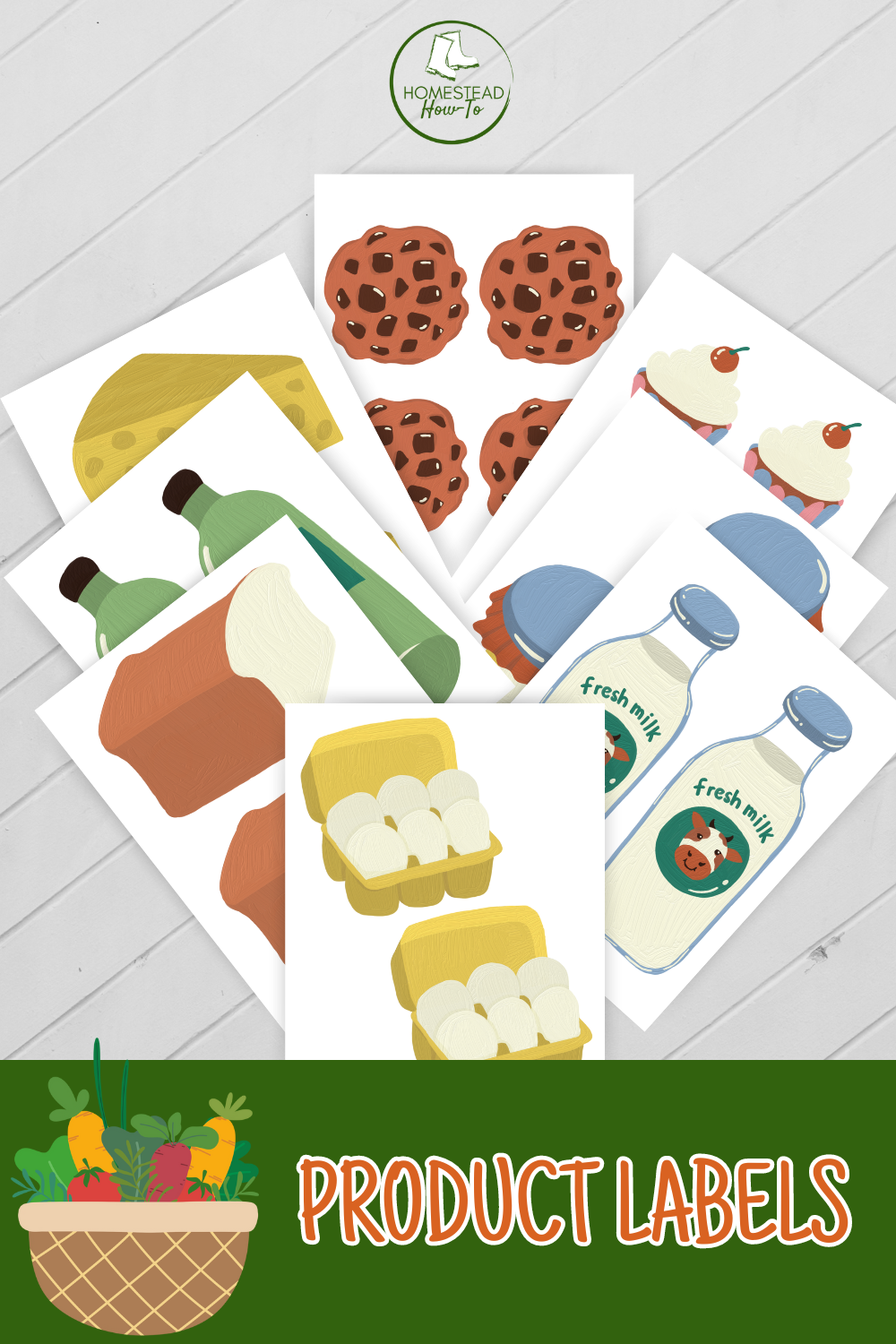 Farmer’s Market Dramatic Play Kit (Free Printable)