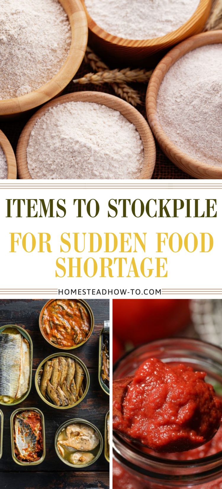 23 Items You Should Stockpile In The Event Of A Sudden Food Shortage