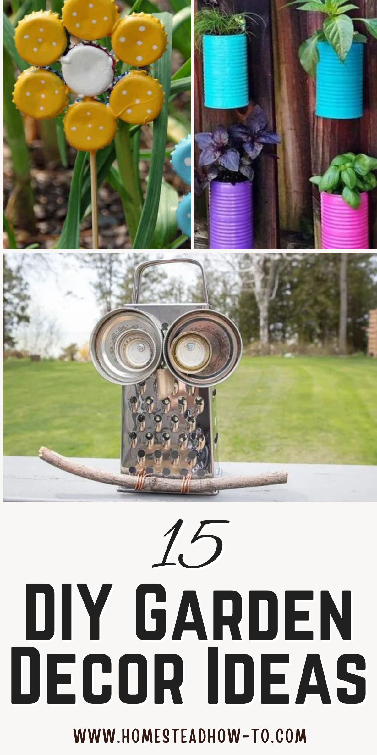 15 Creative DIY Garden Decor Ideas To Spruce Up Your Garden Year Round