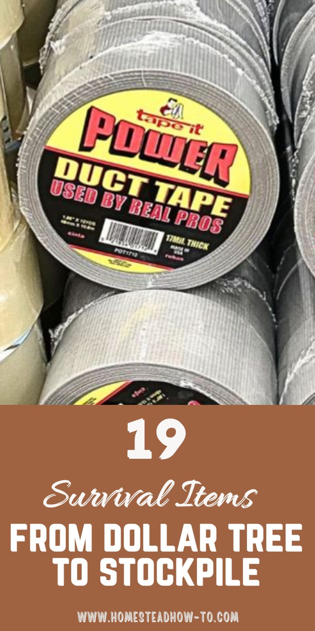 19 Survival Items You Should Stockpile From Dollar Tree