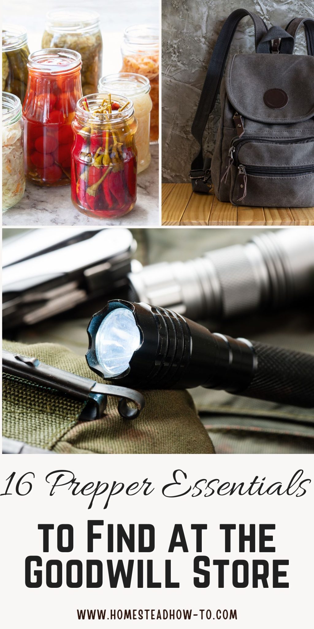 16 Prepper Essentials To Find At The Goodwill Store