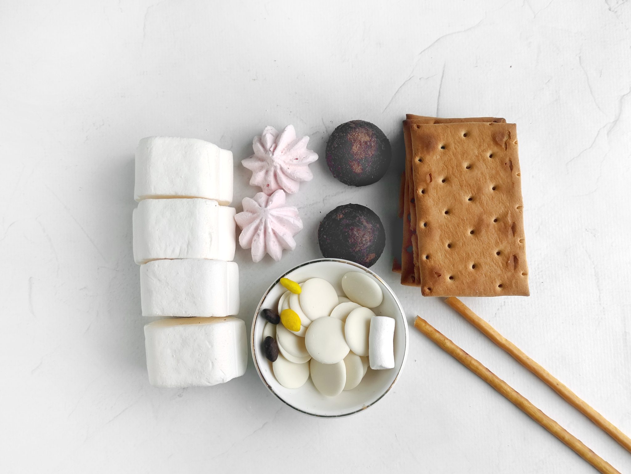 Melting Snowman S’mores Cookies Recipe