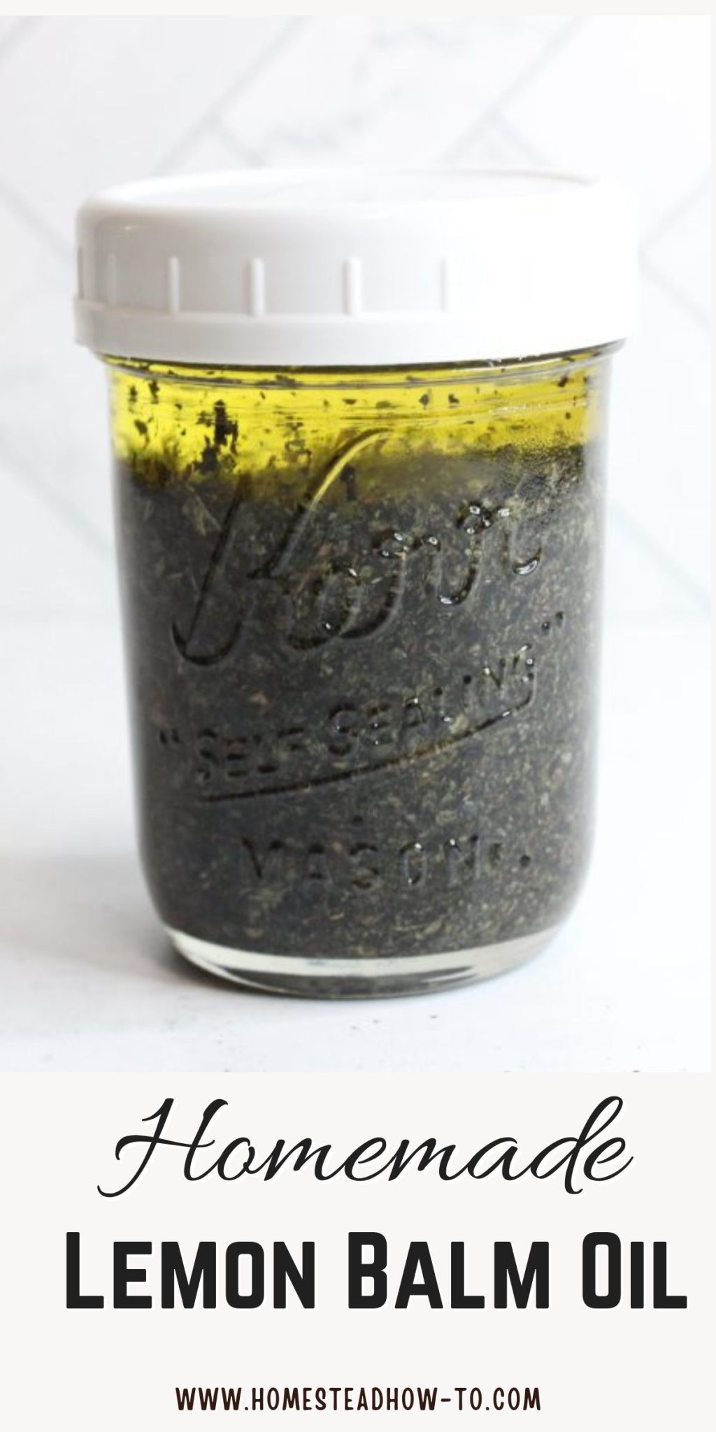 How To Make Lemon Balm Oil