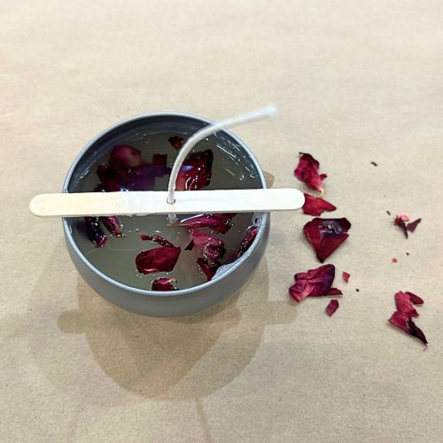 Step-by-Step Guide To Making Rose Petal Candles At Home