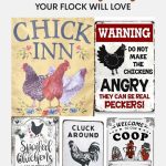 10 Quirky Chicken Coop Signs Your Flock Will Love