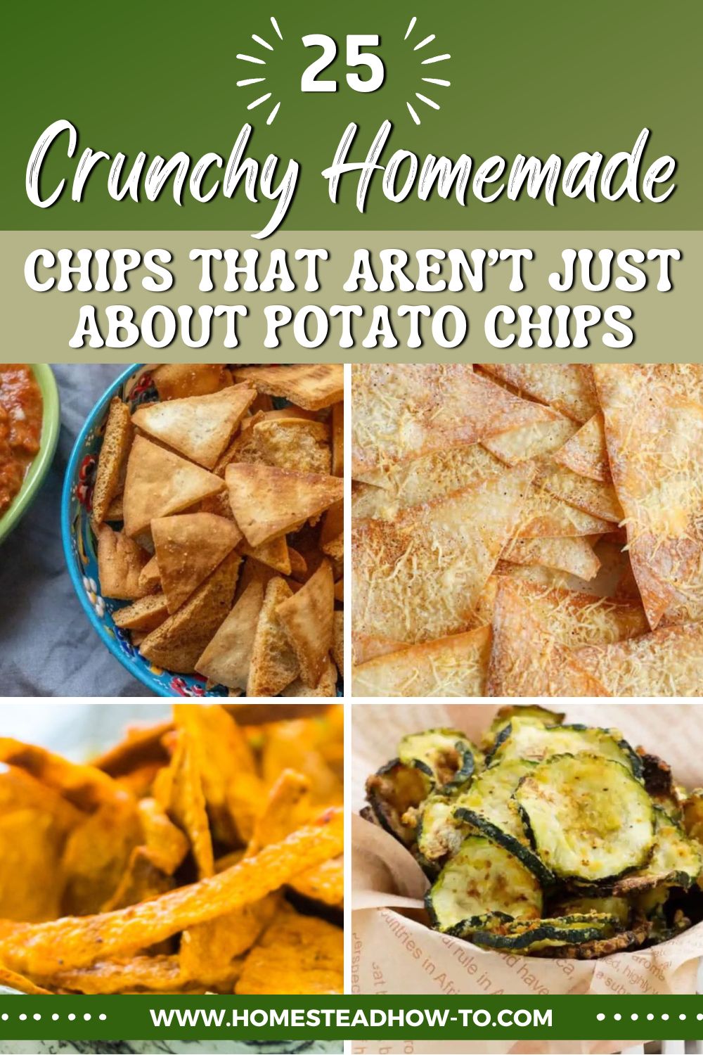 25 Crunchy Homemade Chips That Aren’t Just About Potato Chips
