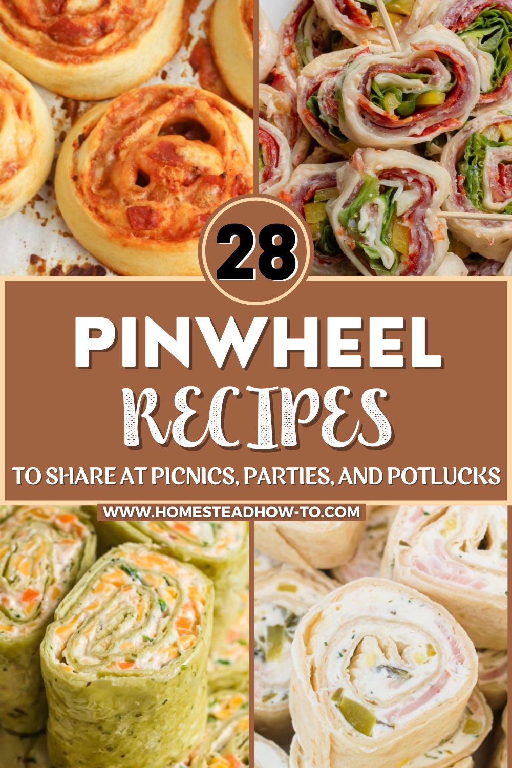 28 Pinwheel Recipes To Share At Picnics, Parties, And Potlucks