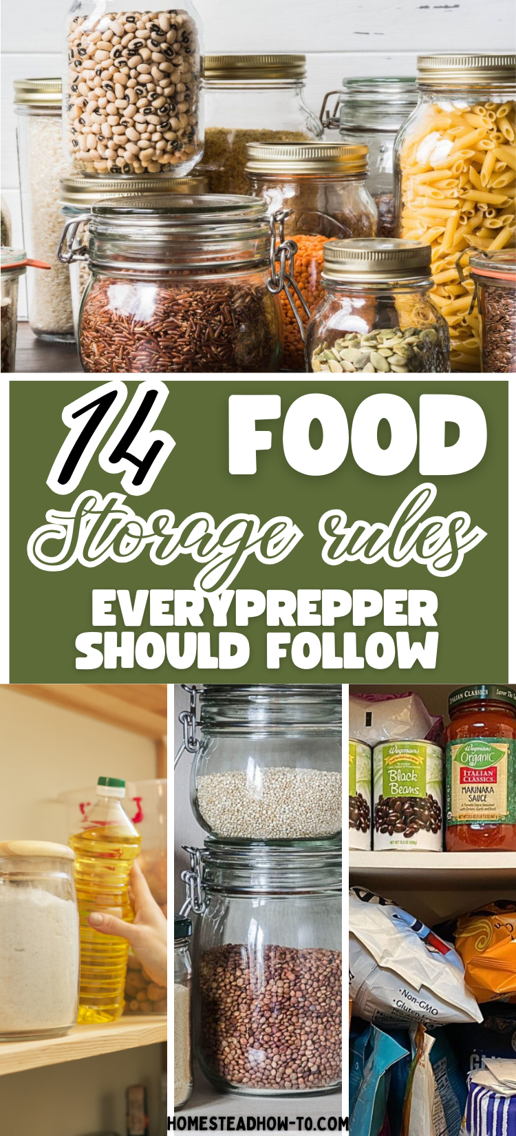 14 Food Storage Rules Every Prepper Should Follow