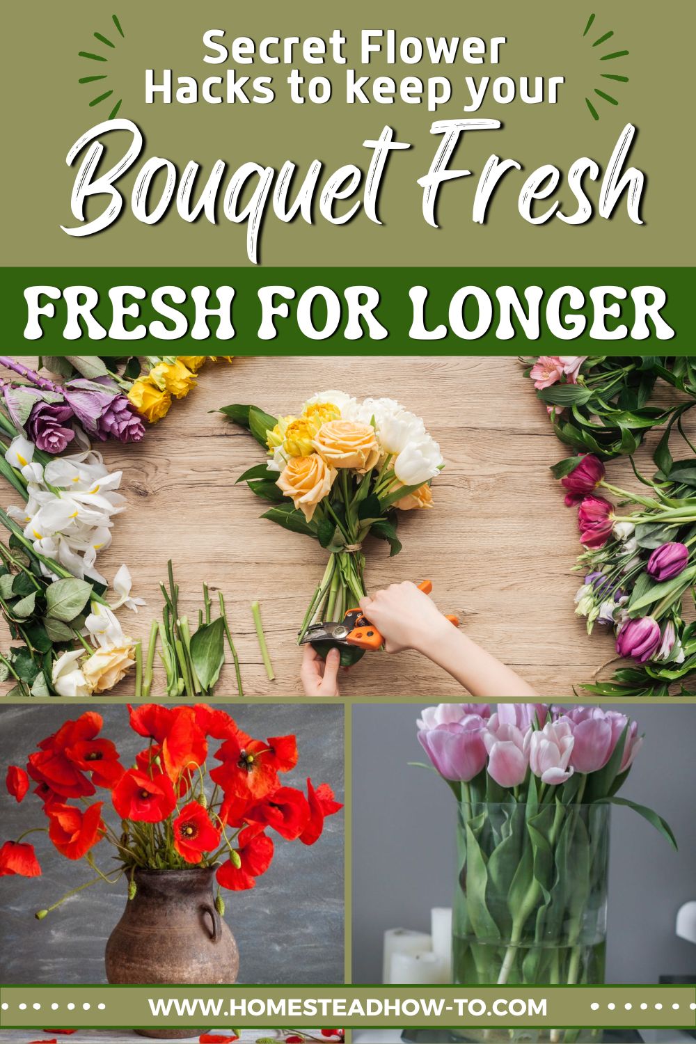 Secret Flower Hacks To Keep Your Bouquet Fresh For Longer