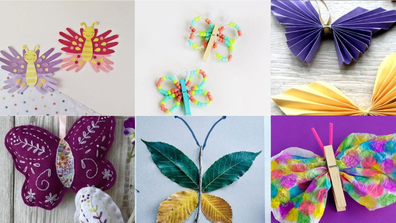 Flutter Into Spring With These 23 Whimsical Butterfly Crafts