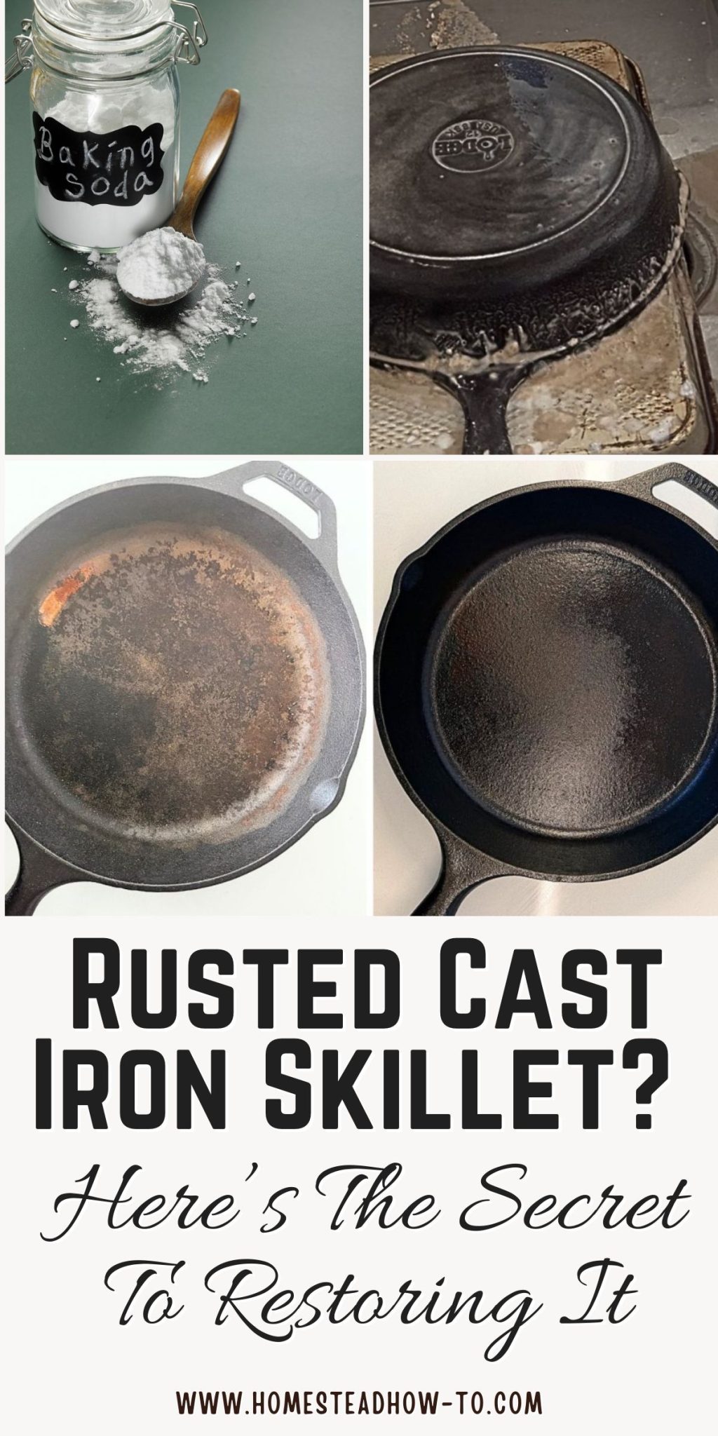Rusted Cast Iron Skillet? Here’s The Secret To Restoring It