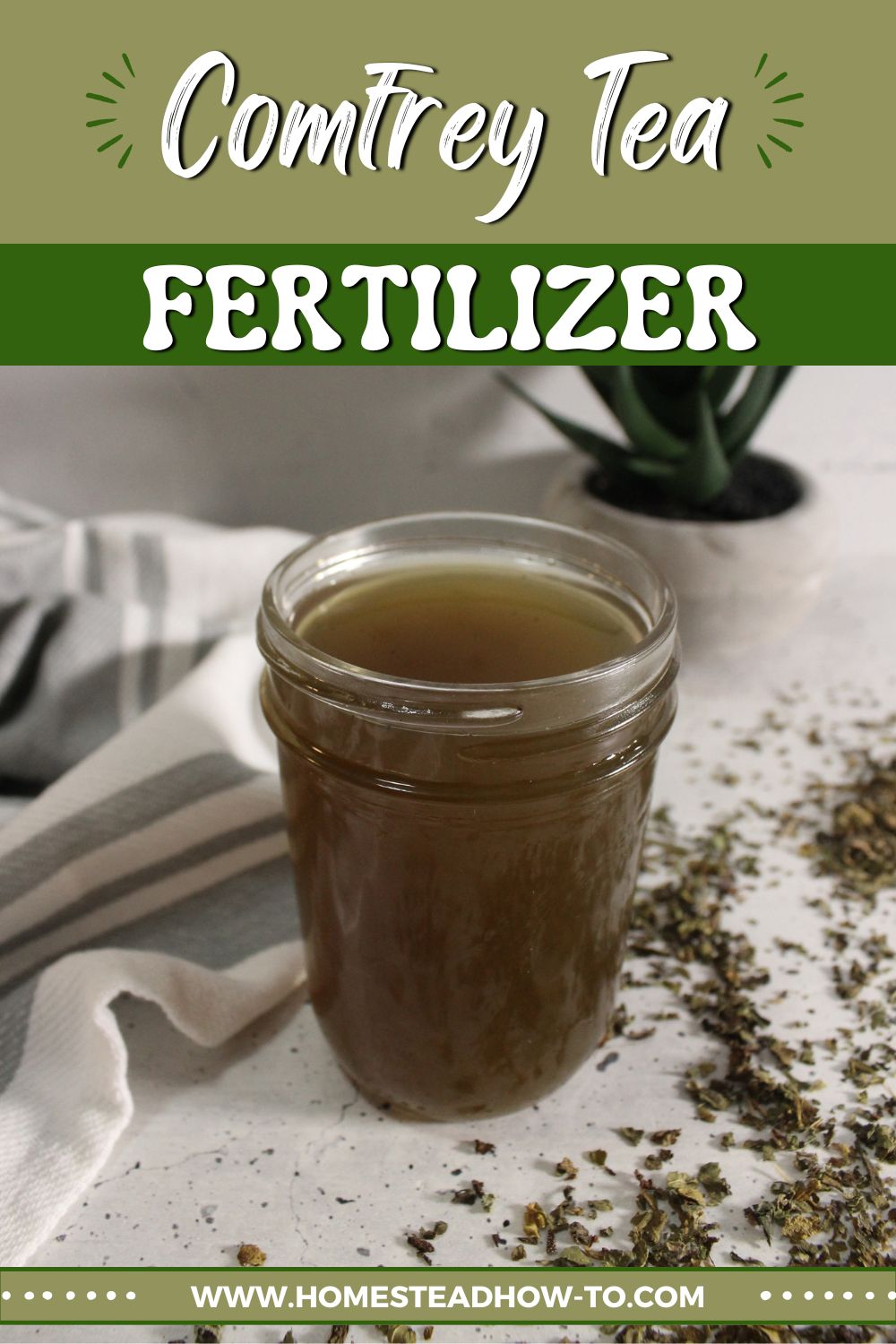 How To Make Comfrey Tea Fertilizer