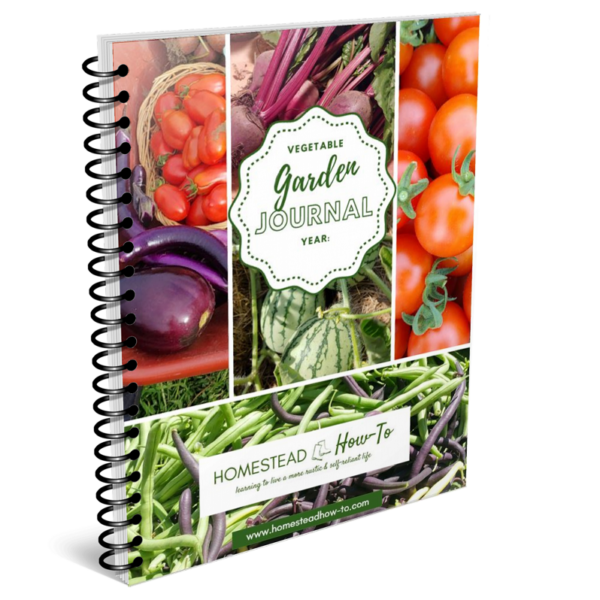 Vegetable Garden Journal - Fillable PDF - Homestead How-To