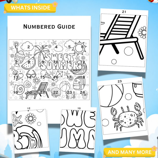 Summer Collaboration Poster Printable PDF For Kids | Classroom Group ...